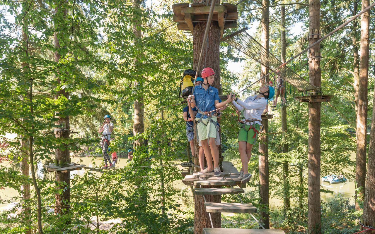 Tree adventure course
