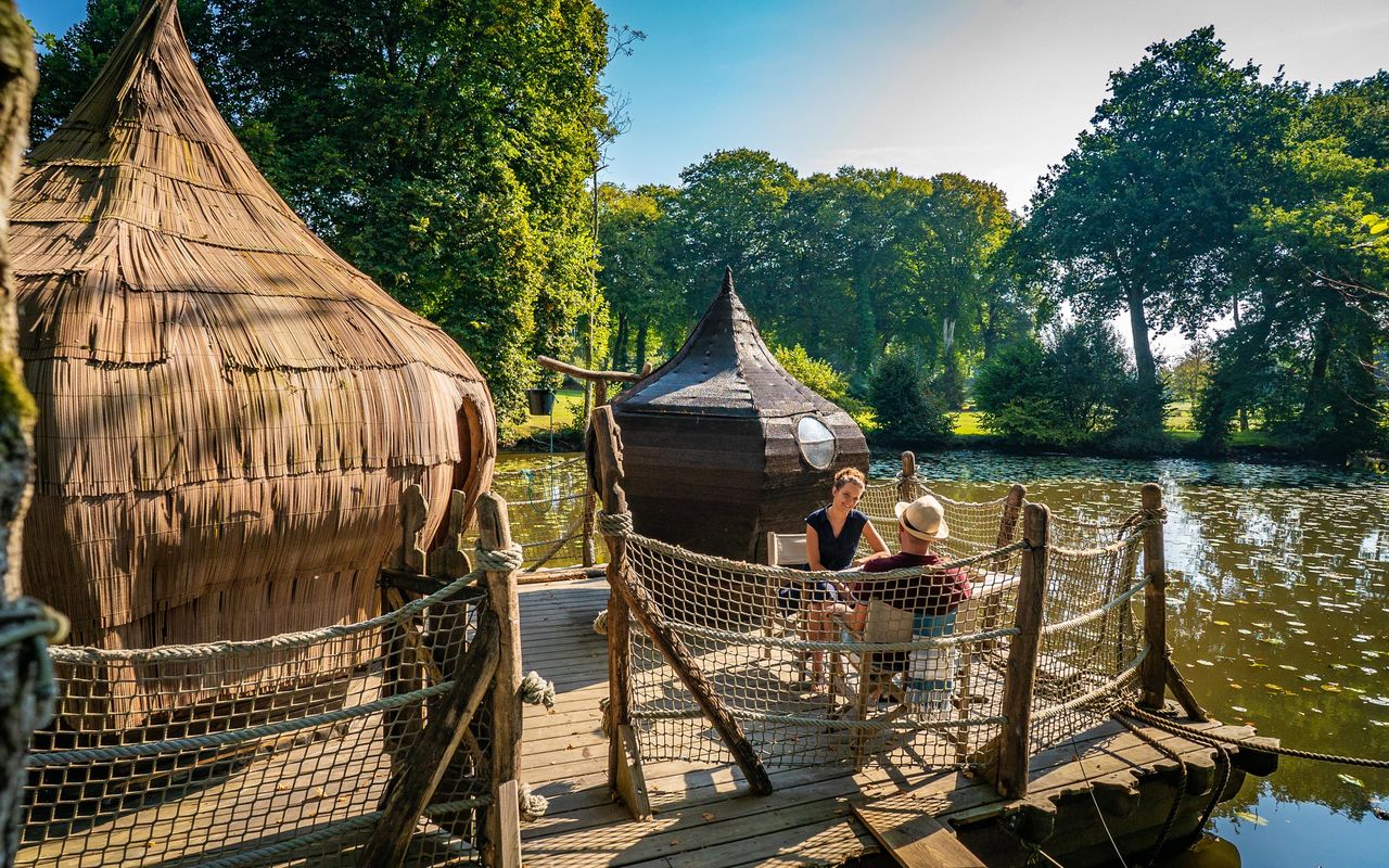 Huisje op het water – Bijzondere accommodatie in Bretagne – Les Ormes